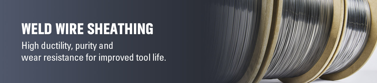 Wire Sheathing Materials for Flux Cored Wire and Metal Cored Welding Wire