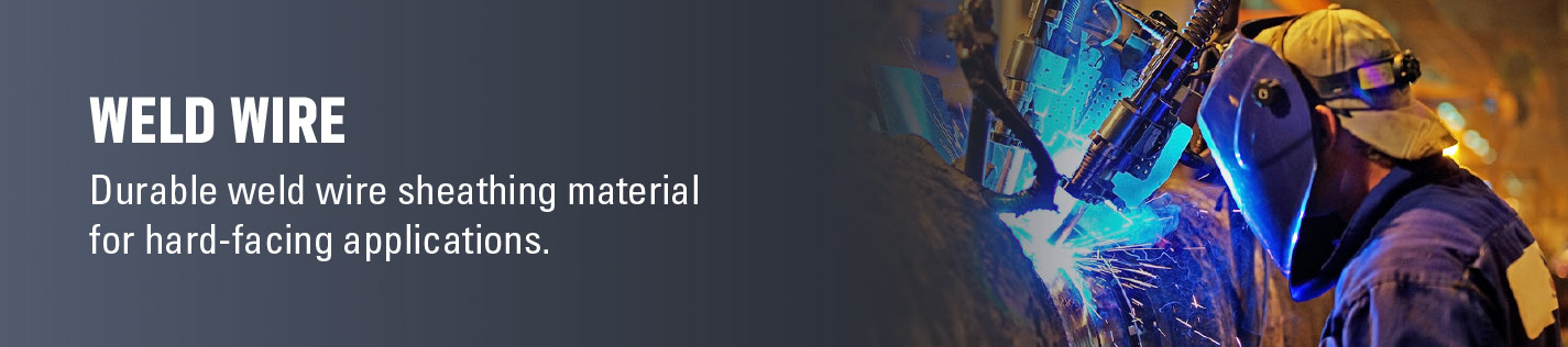 Welding Wire Sheathing for Flux Core Wire and Metal Cored Wire